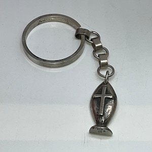 Vintage James Avery Ring, RARE RETIRED Ichthus Fish, Cross Keyring ...