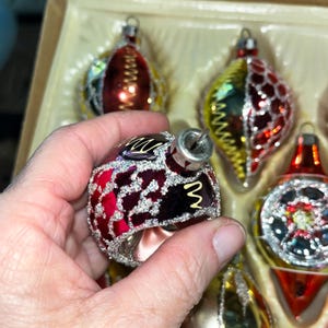 Hand Painted Romania Christmas Ornament Retro Collectible Christmas ...