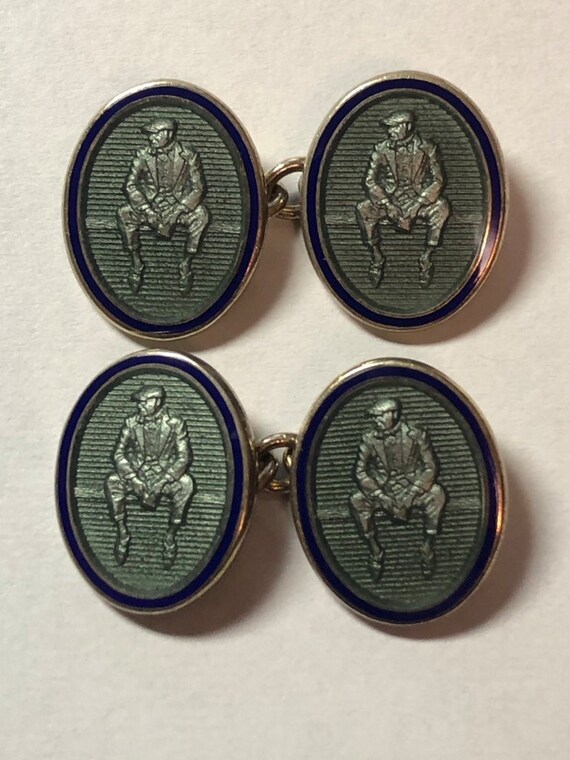 Rare 1920's Style Paul Stuart Cufflinks, Gentlemen's … - Gem