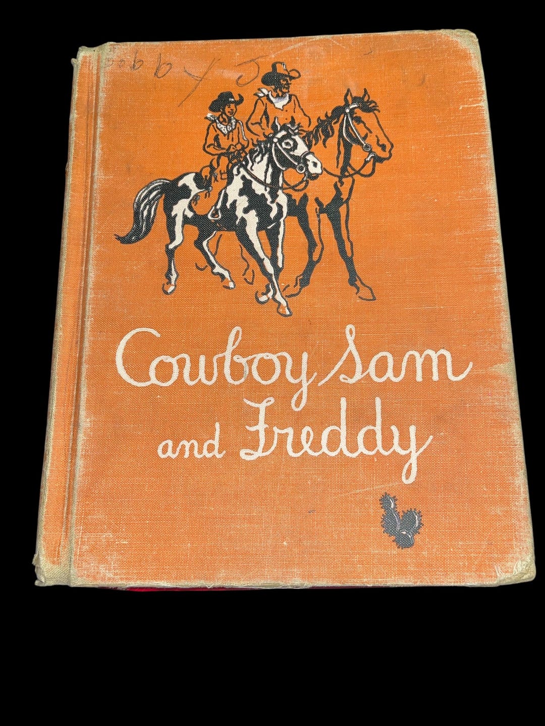 1951 Cowboy Sam & Freddy Children's Book, Rodeo, Rustlers, Bronco ...