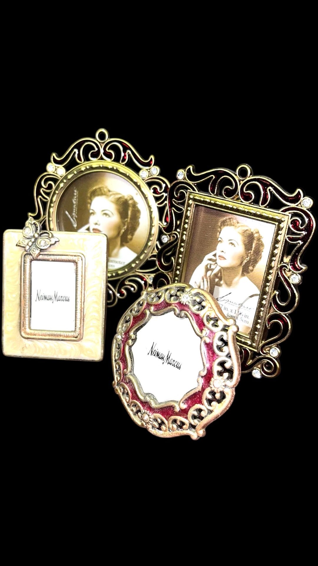 Miniature Frame, Square & Oval Frame, Neiman Marcus Frame, Victorian ...