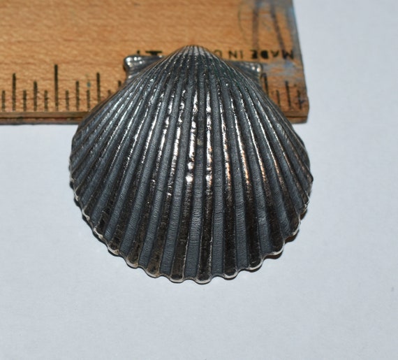 Retired James Avery Large Scallop Shell Brooch, Clam … - Gem