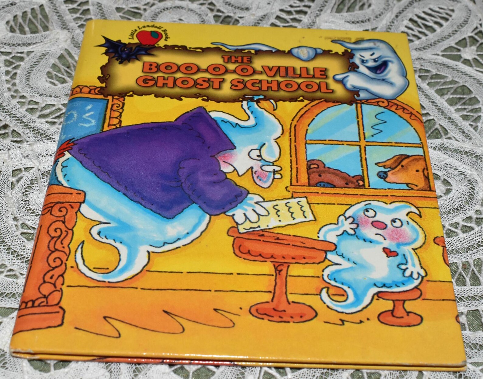 1997 the Boo-o-o-ville Ghost School Childrens Book by Andy Rector - Etsy