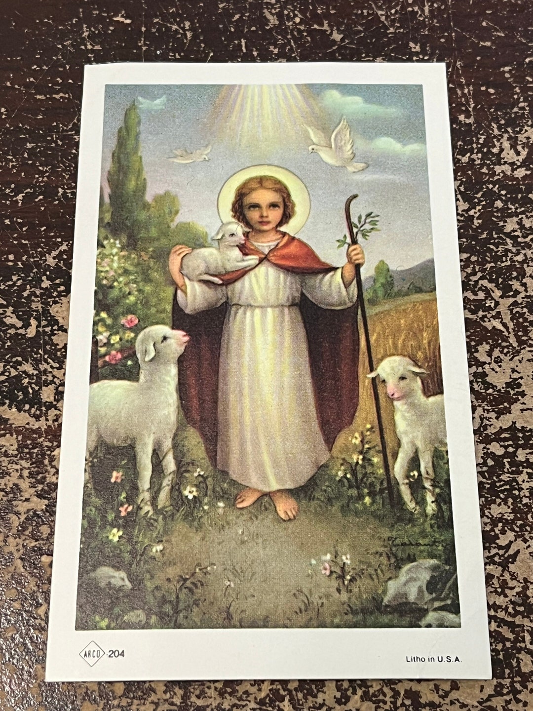 Vintage Prayer Card, 1985, Resurrection Prayer - Etsy
