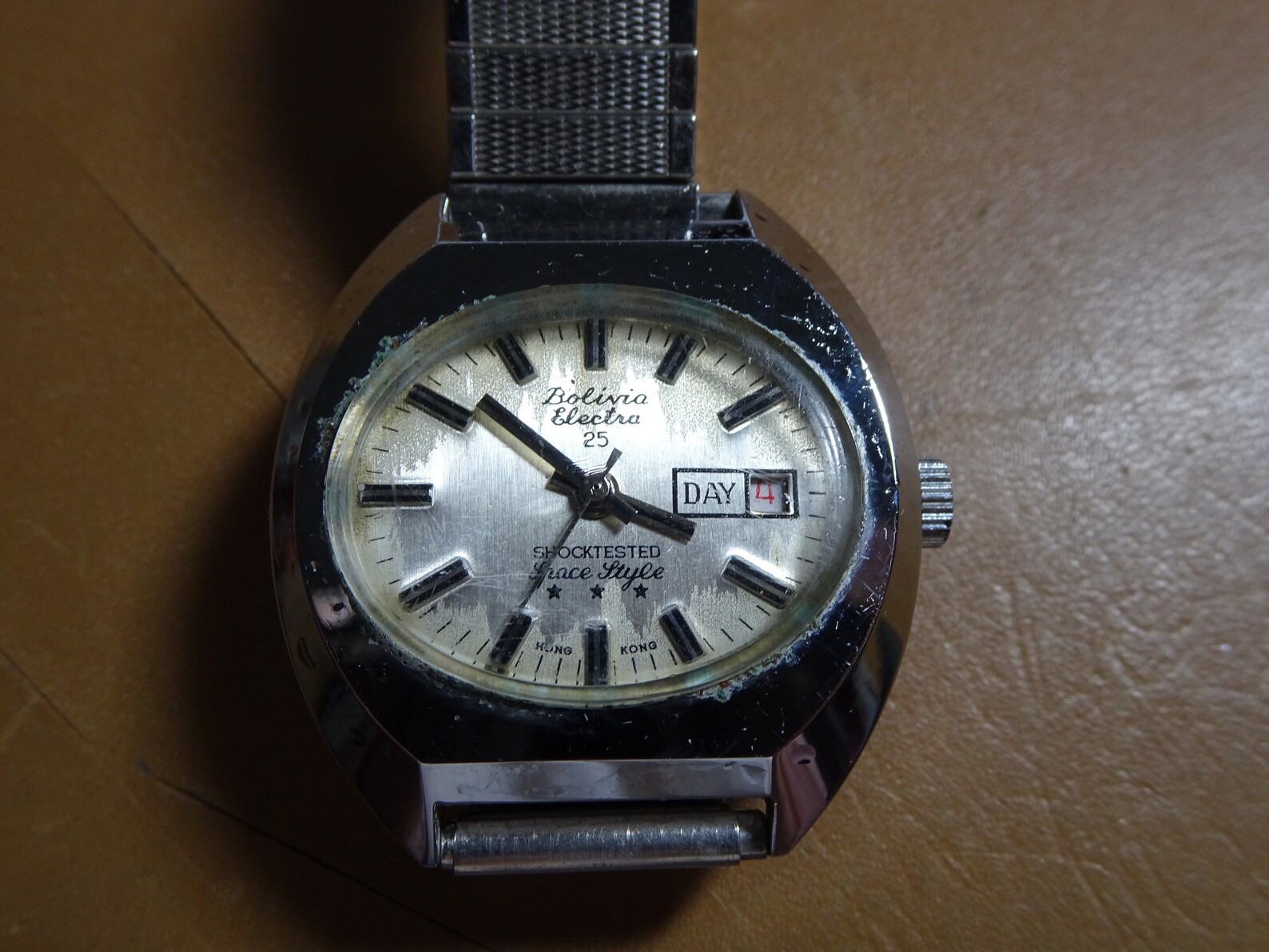 Vintage Bolivia Electra Vintage Watch Silver Unique Working - Etsy