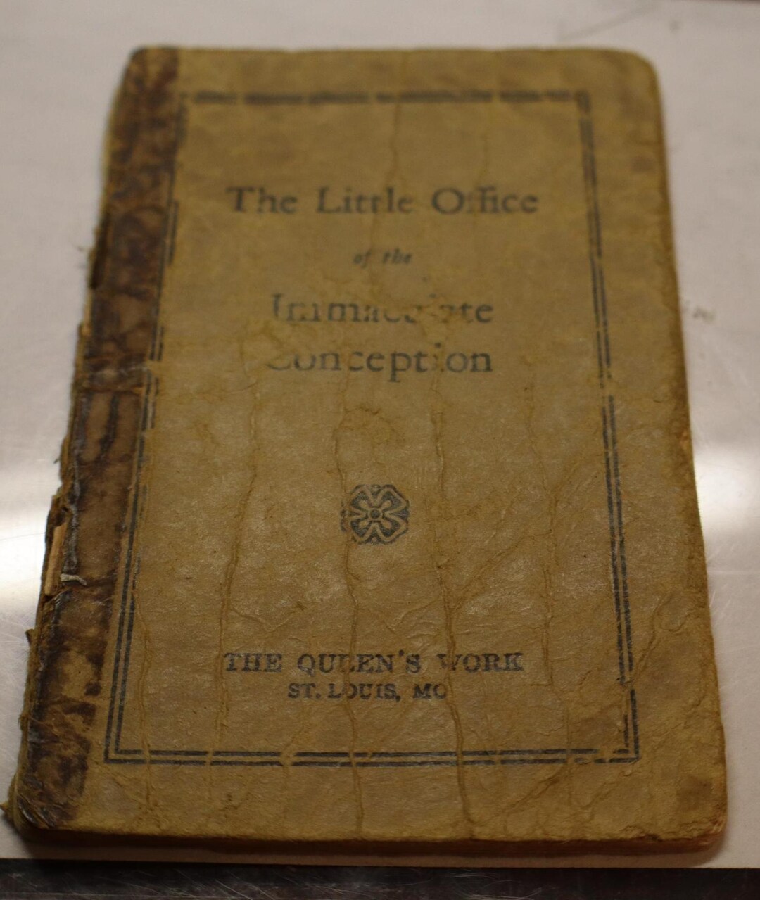 1951 the Little Office of the Immaculate Conception Prayer Booklet, the ...