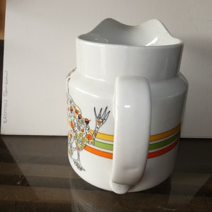 RARE Zoophisticates Ceramic Pitcher Gant Gaither the Haldon Group Zoo ...
