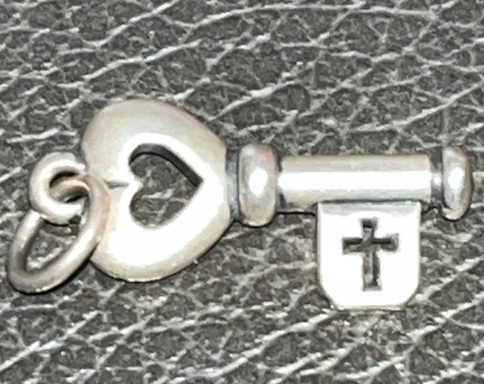 JAMES AVERY Sterling Silver Key of Promise Charm #725 - Etsy