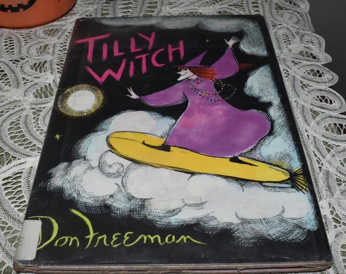 1969 Tilly Witch by Don Freeman, Halloween Witch Book - Library School ...