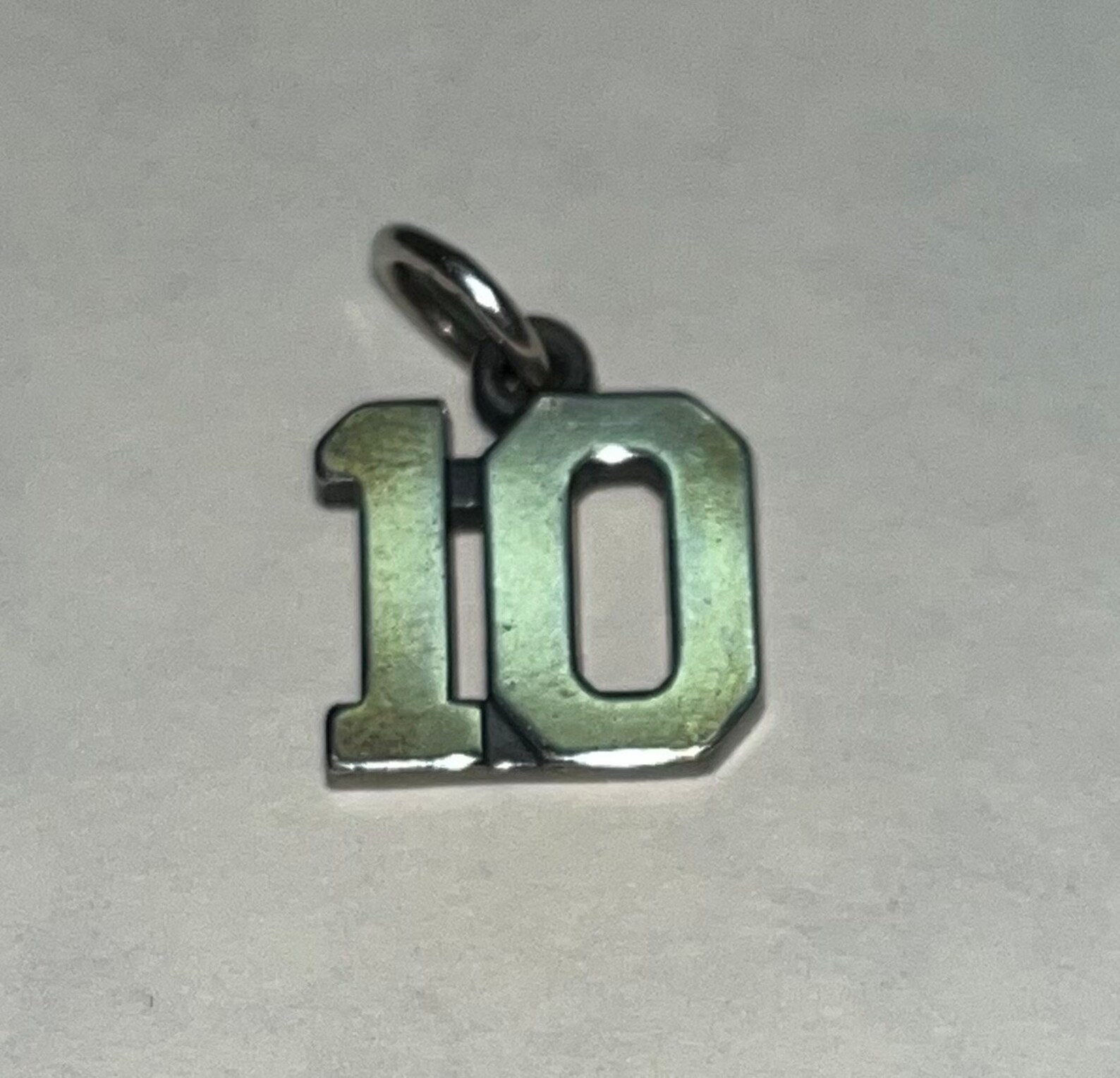 James Avery Ivy League 10 Charm, 925 Sterling Silver Number Charm Free ...