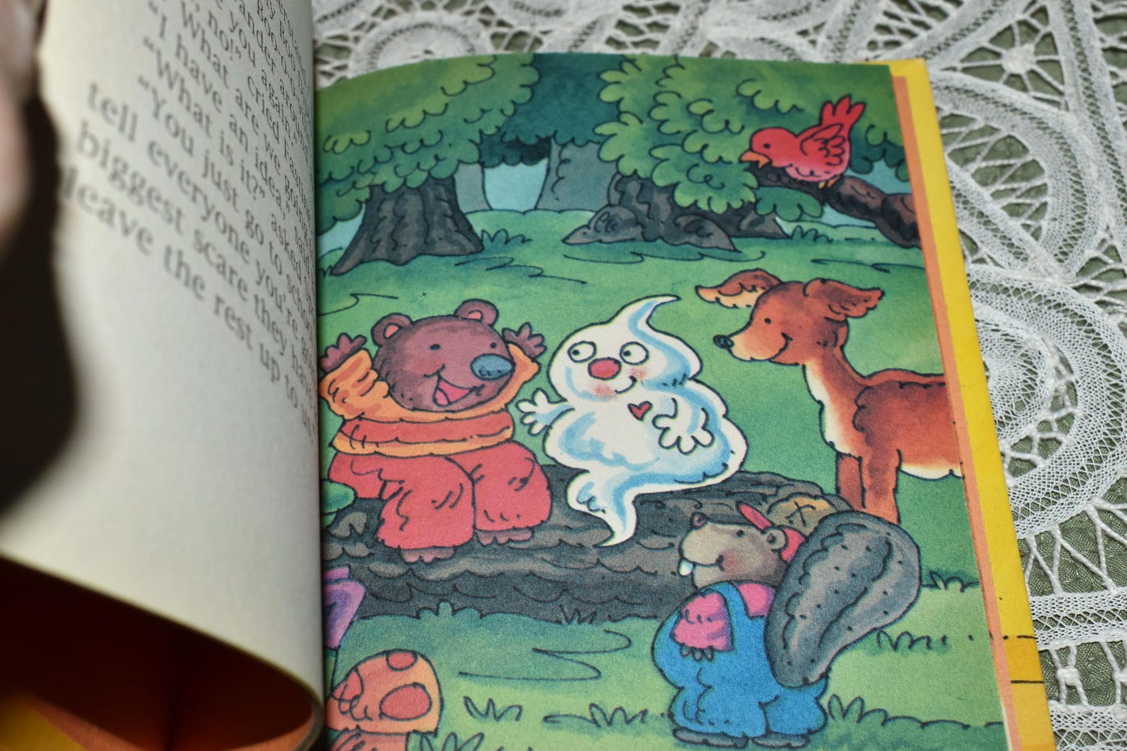 1997 the Boo-o-o-ville Ghost School Childrens Book by Andy Rector - Etsy