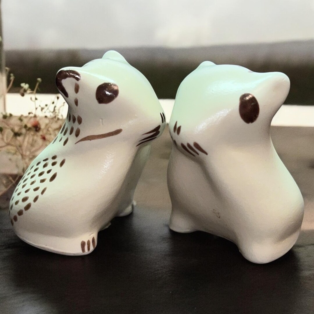 Vintage Jerboa Ceramic Mice Figurers, (2) Metropolitan Museum Art MMA ...