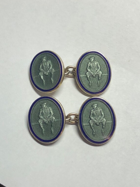 Rare 1920's Style Paul Stuart Cufflinks, Gentlemen's … - Gem