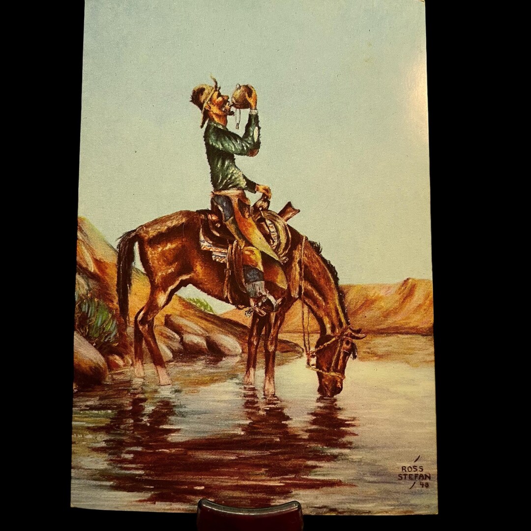 1948 Ross Stefan Pastel Drawing Postcard - Limited Edition Series "a ...