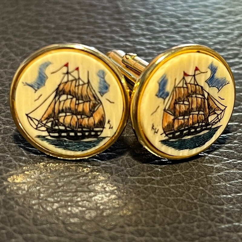Nautical Cufflinks - Etsy