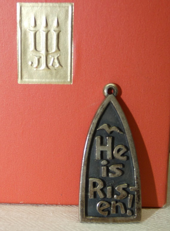 RARE & HTF James Avery Sterling Silver he is Risen - Etsy