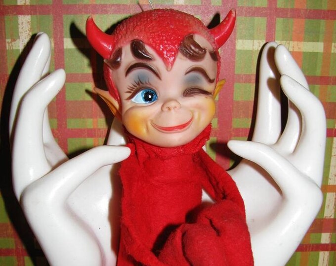 1968 Pixie Elf Devil Ornament the Devil in Me Rare - Etsy
