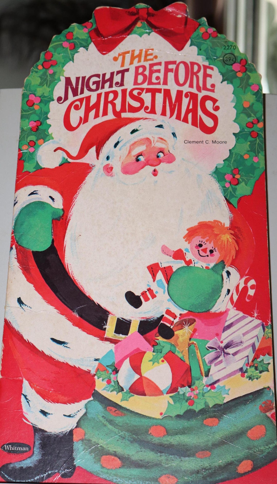 1968 the Night Before Christmas Book, Whitman Books, , Traditional ...