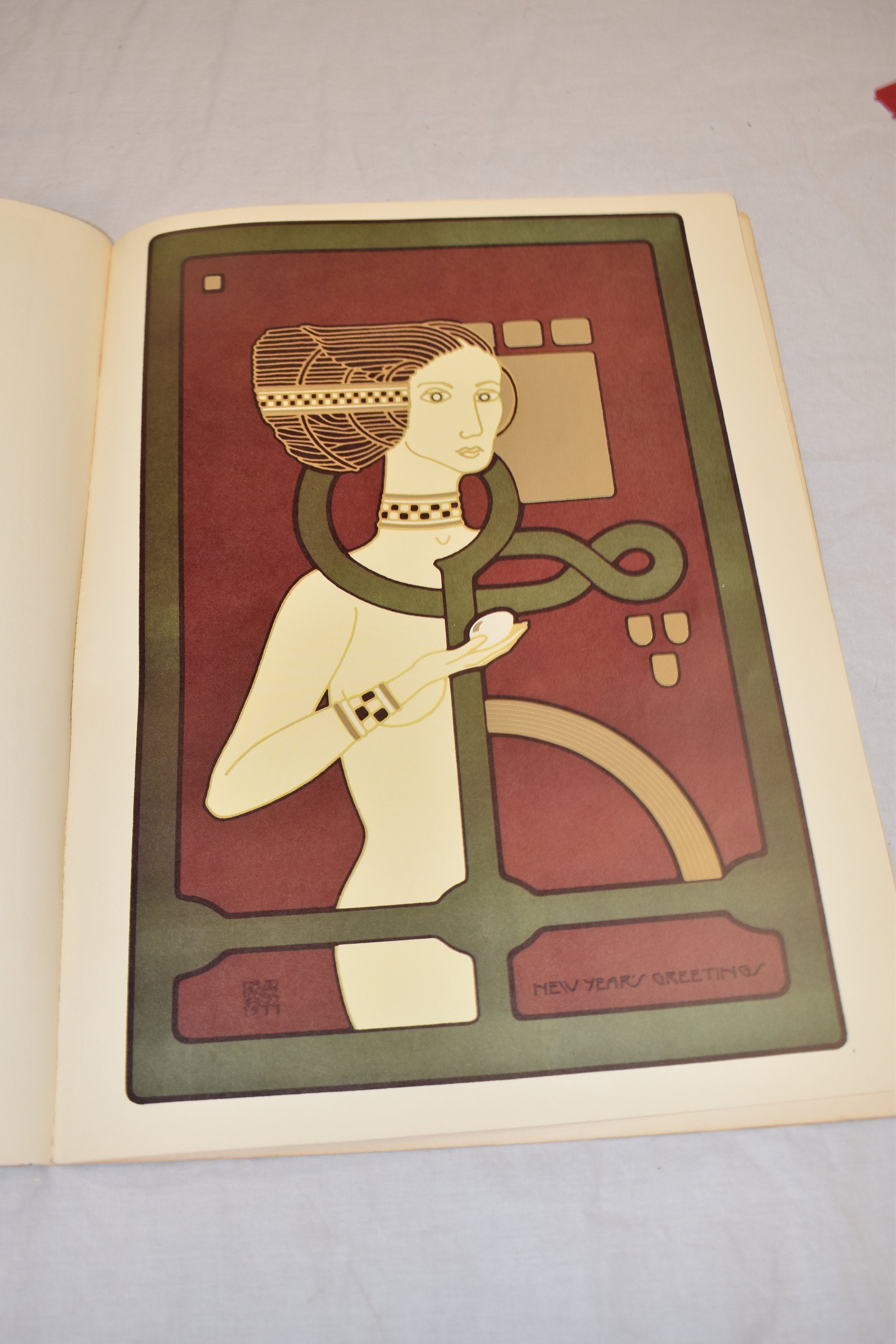 1976 David Lance Goines Posters, Lematin, New Years Greeting - Etsy