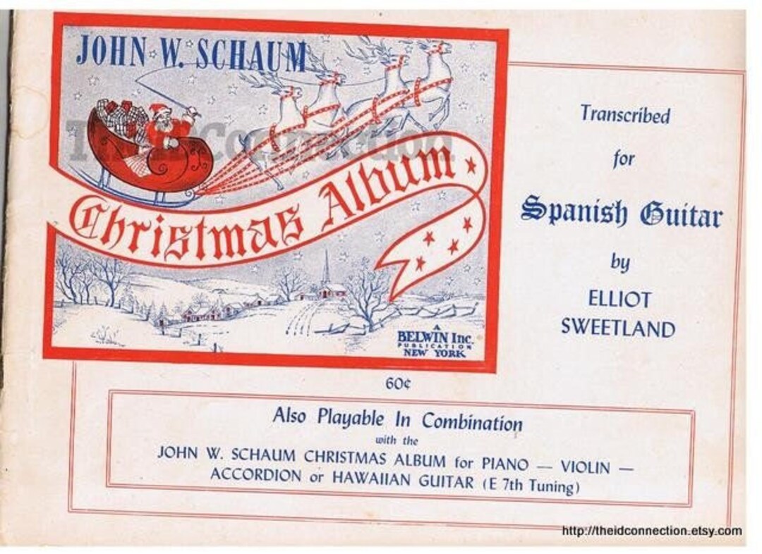 1948 Christmas Album Spanish Guitar Music, Christmas Music for Piano ...