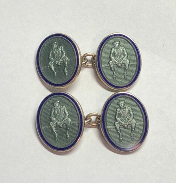 Rare 1920's Style Paul Stuart Cufflinks, Gentlemen's … - Gem
