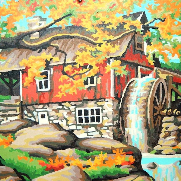 Paint by Number Farm - Etsy