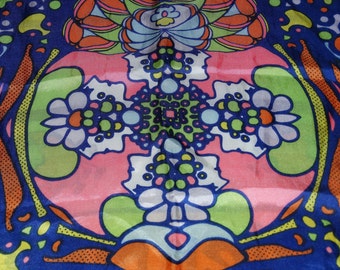 Peter Max Scarf - Etsy