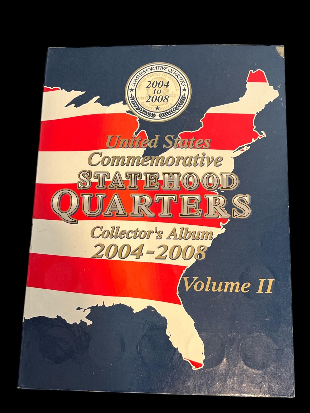 U.S. Commemorative State Quarters Collector's Album Vol. 2 2004 Series ...