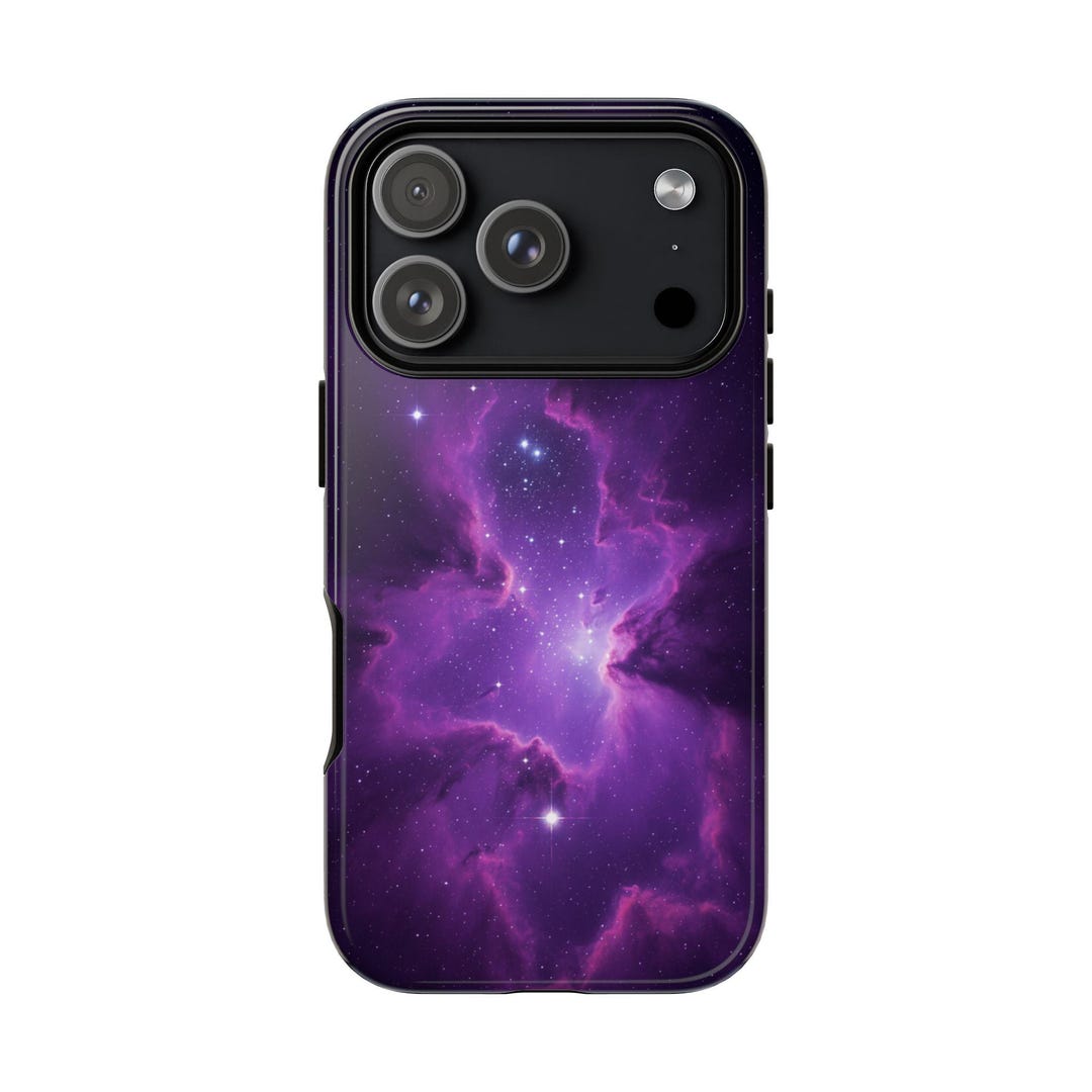 Energy Purple Nebula Cosmic Light Phone Case - Etsy