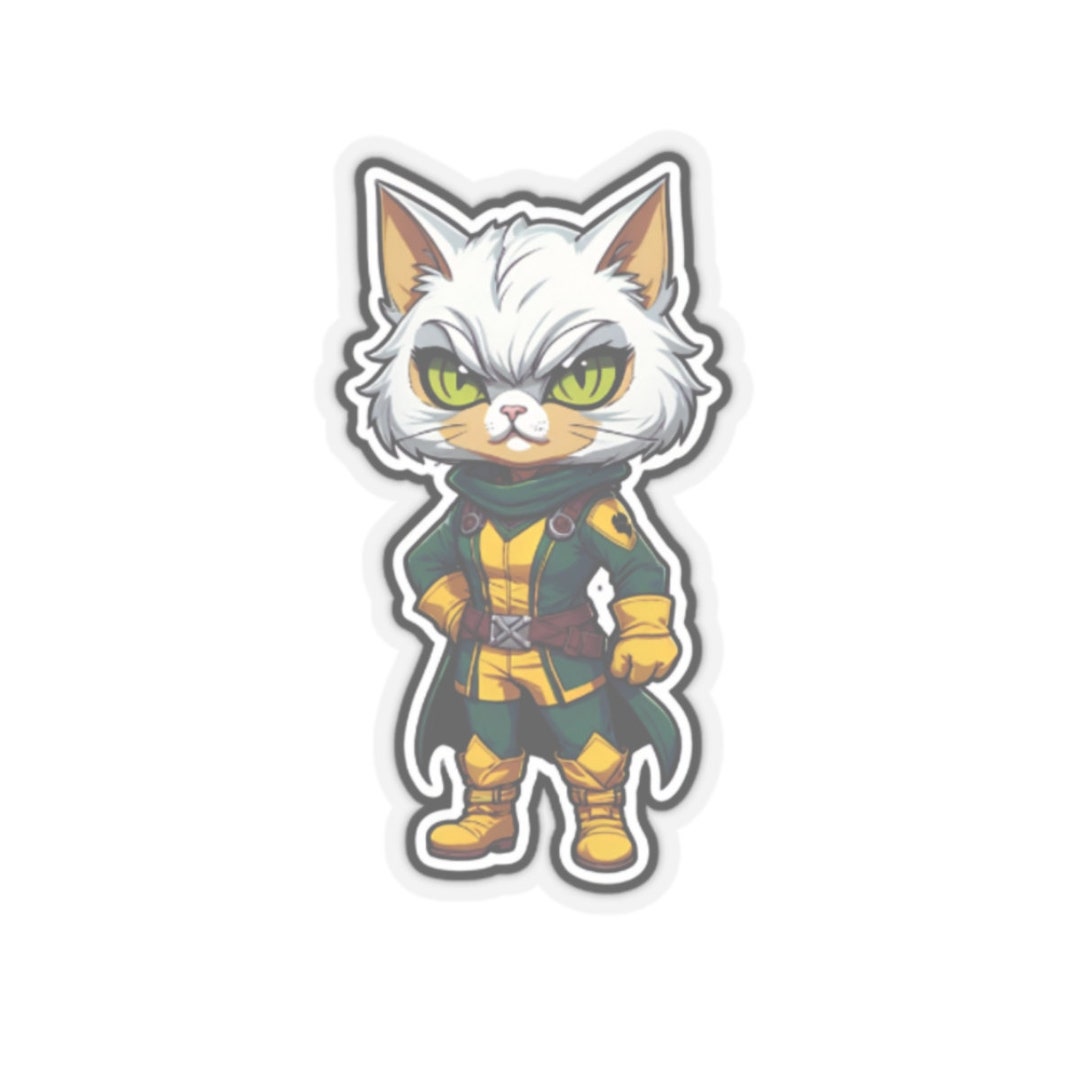 Rouge X-men Cat Cosplay Kiss-cut Stickers - Etsy