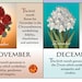 Birth Month Poster Gemstone Birthday Art Print 11x14 / 11x17 - Etsy