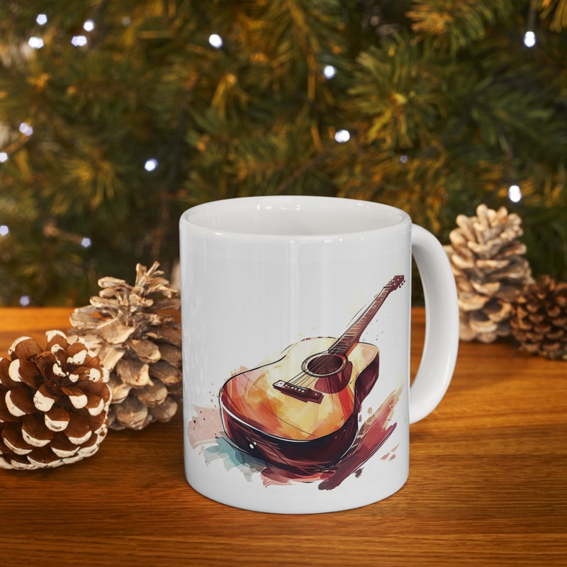 Guitar Mug - Etsy