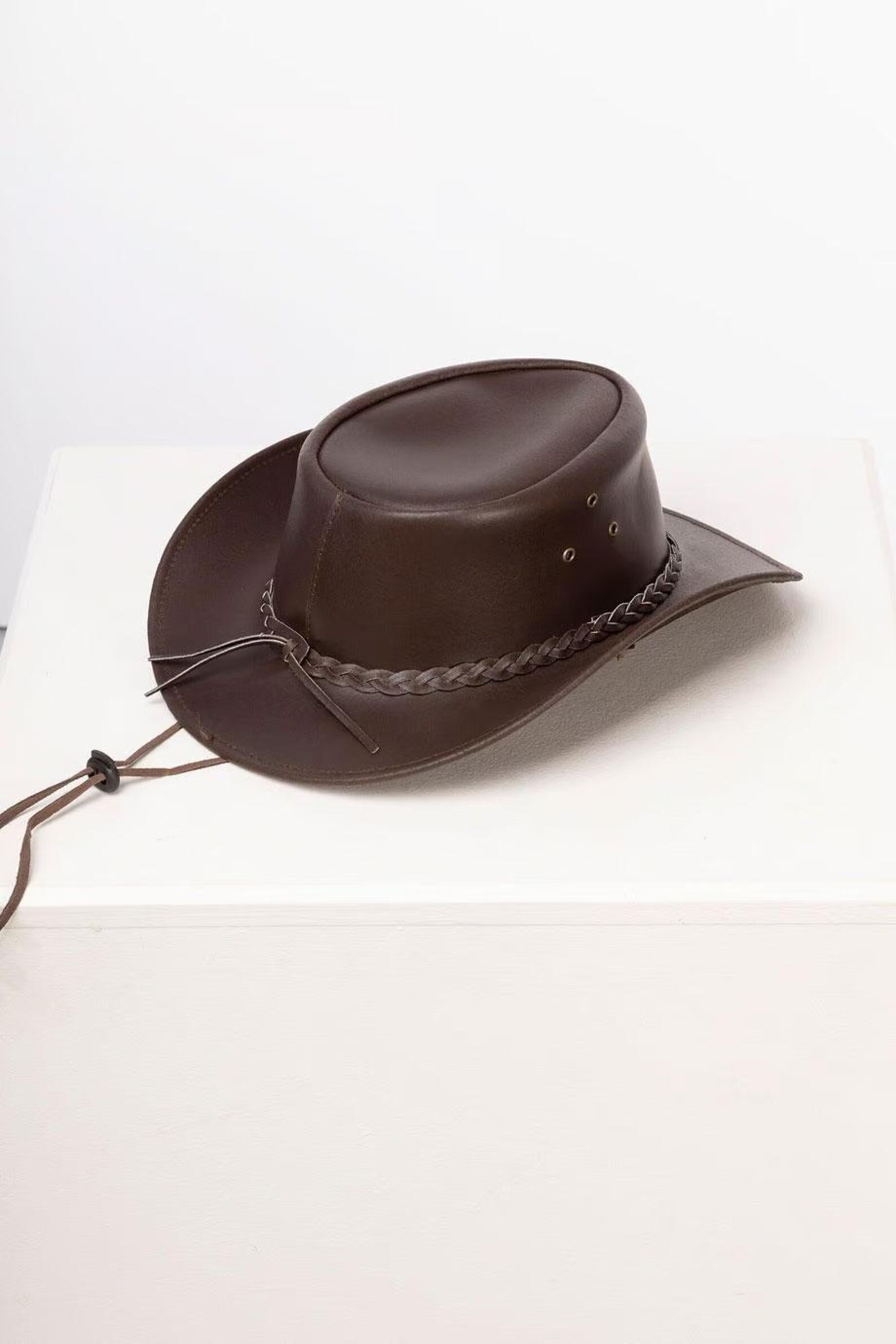 Handmade Leather Hat, Leather Hats, Genuine Leather Hat, Mens Leather ...
