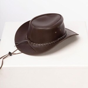 Handmade Leather Hat, Leather Hats, Genuine Leather Hat, Mens Leather ...