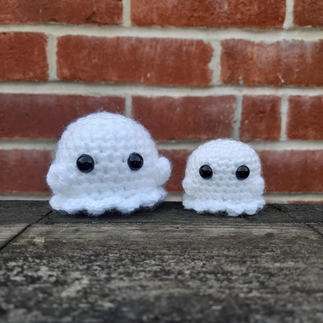 Cute Crochet Ghost Plushie - Etsy