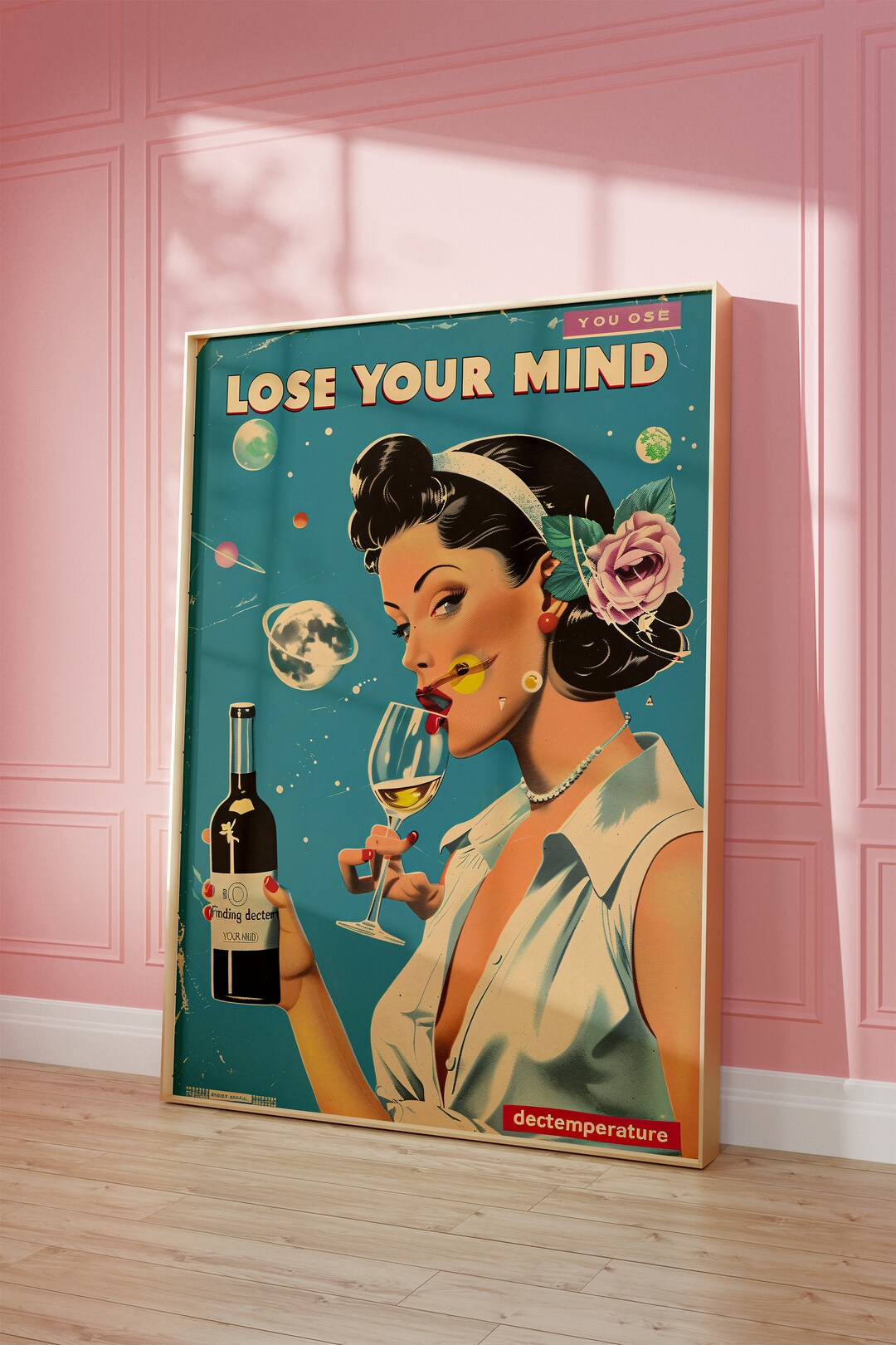 Lose Your Mind Vintage Poster, Lose Your Mind Print, Vintage Music ...