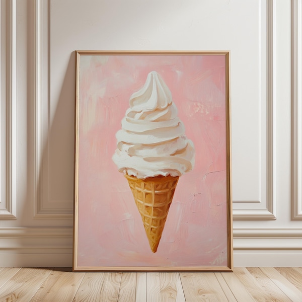 Cream Poster - Etsy UK
