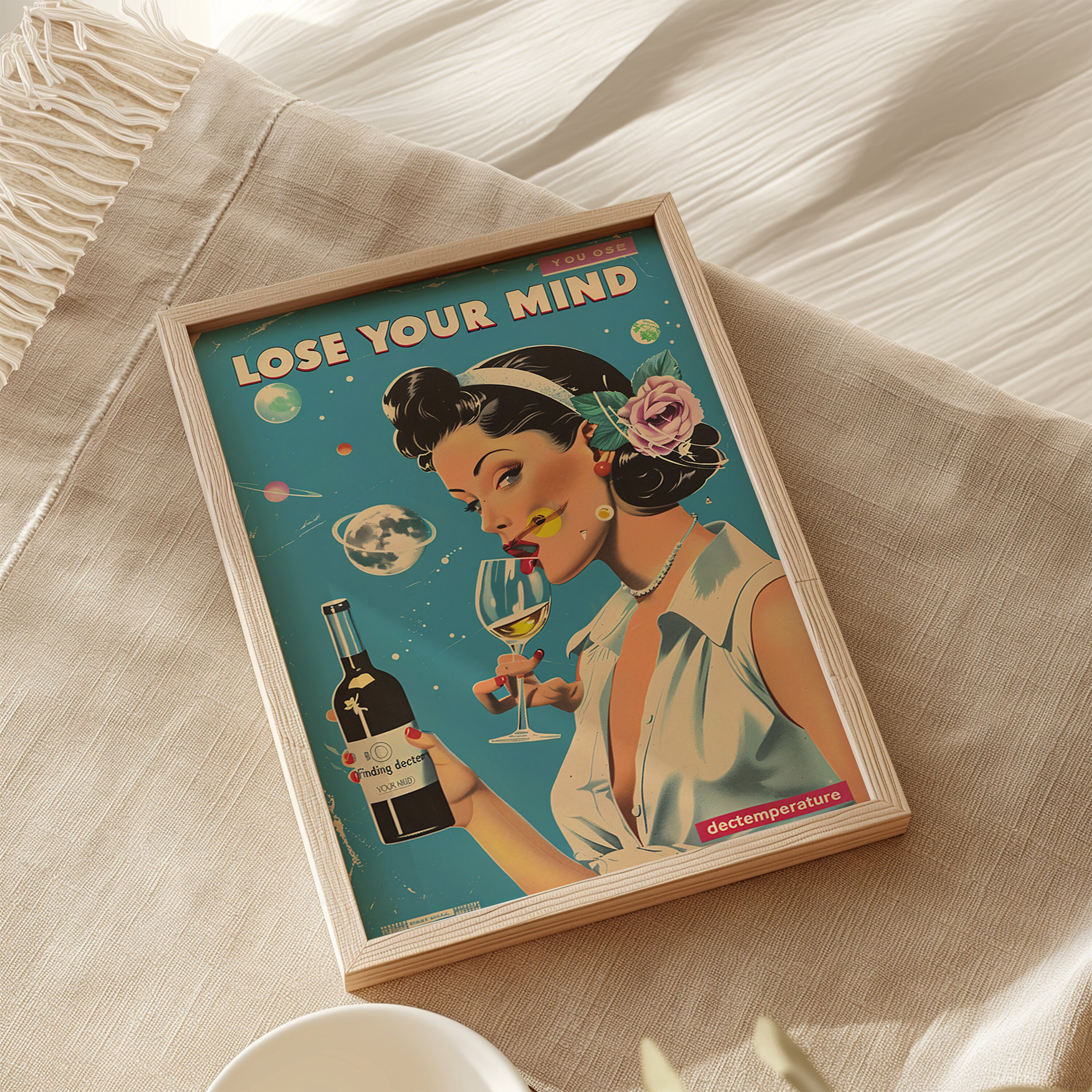 Lose Your Mind Vintage Poster, Lose Your Mind Print, Vintage Music ...