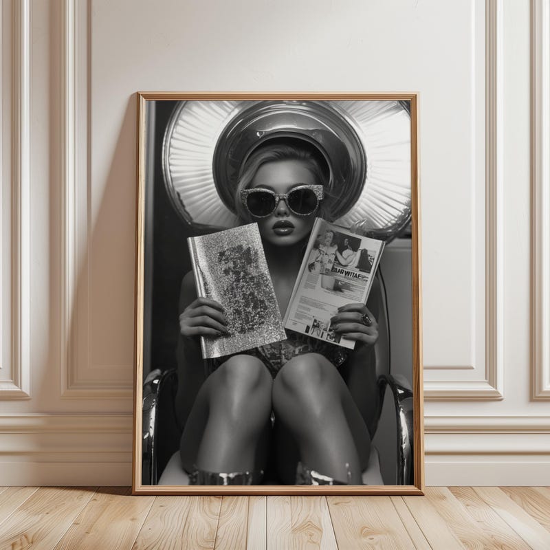 Hair Salon Picture Retro - Etsy