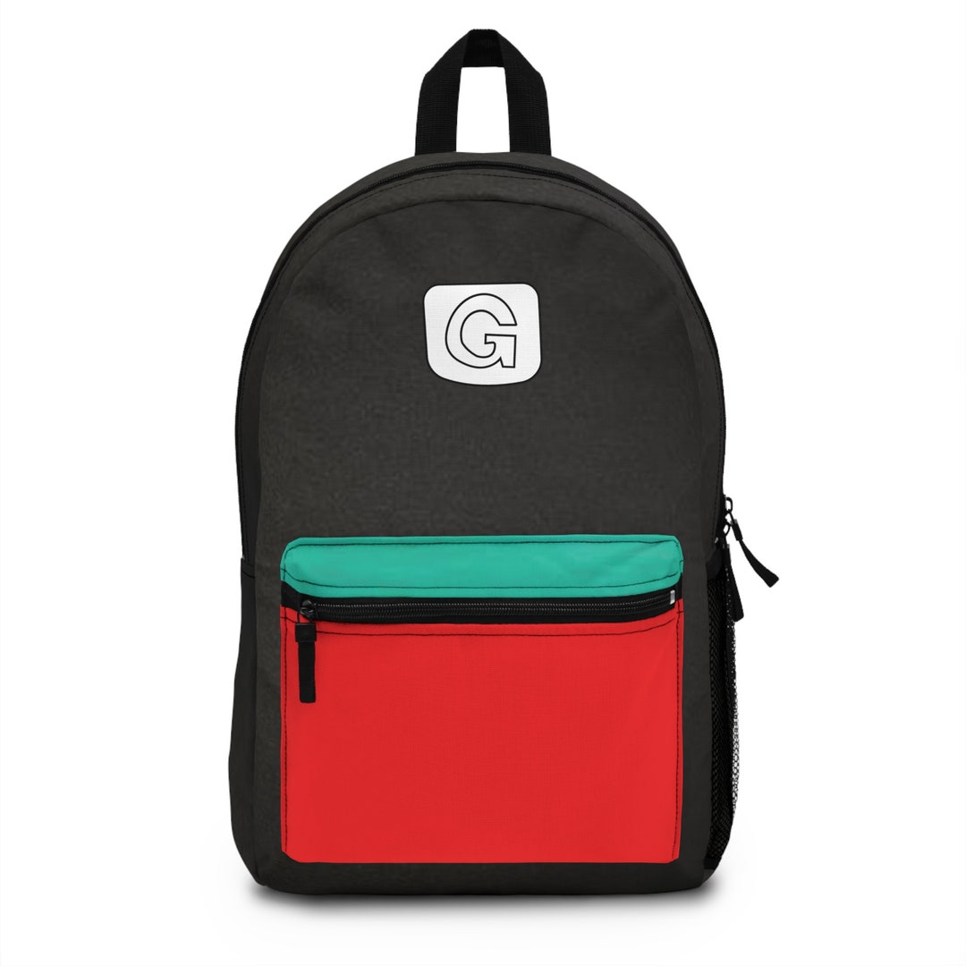 Ground Backpack Custom Line Art Printed Logo Backpack, Cool Art ...