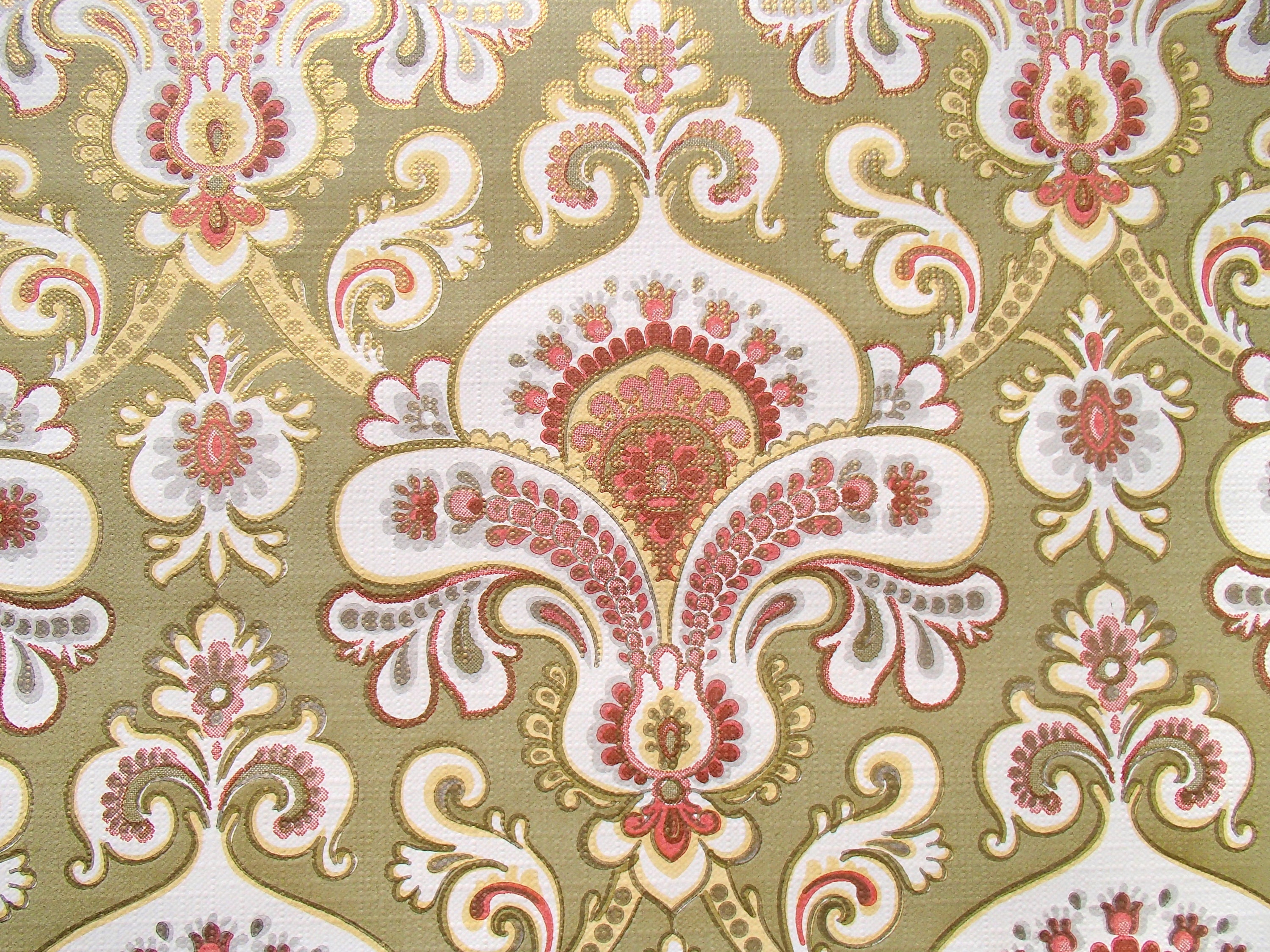 Full Roll of Vintage Wallpaper - Etsy