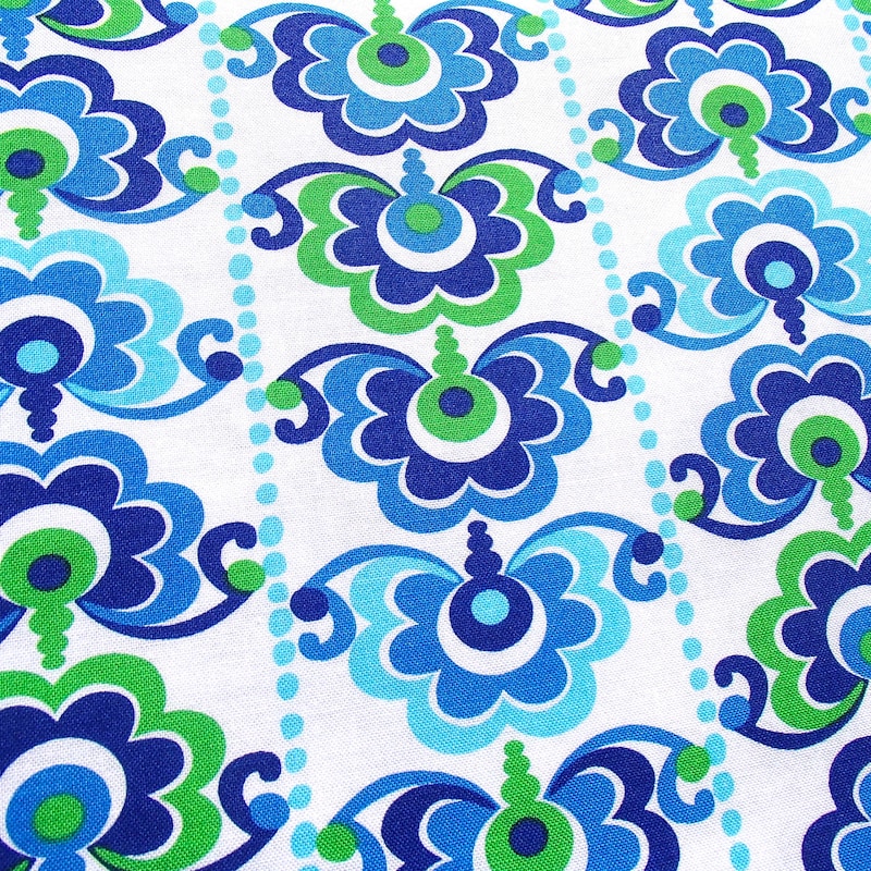 Retro Fabric - Etsy