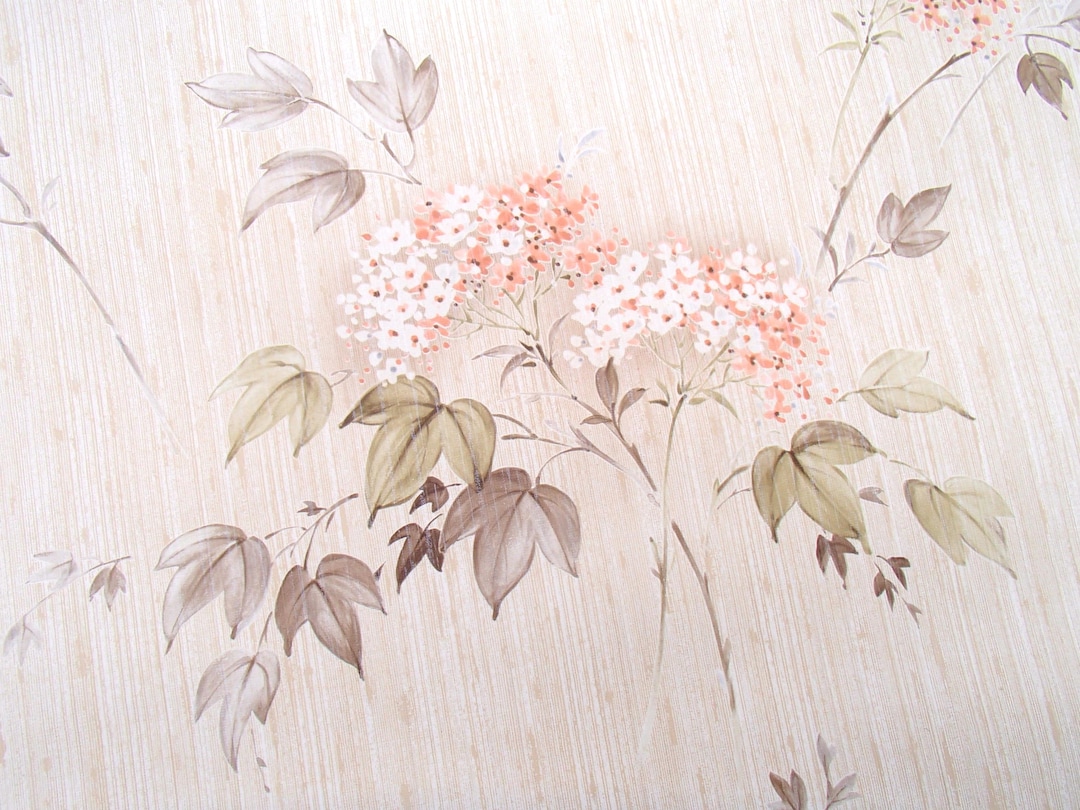 Full Roll: Subtle 1960s Vintage Wallpaper - Etsy