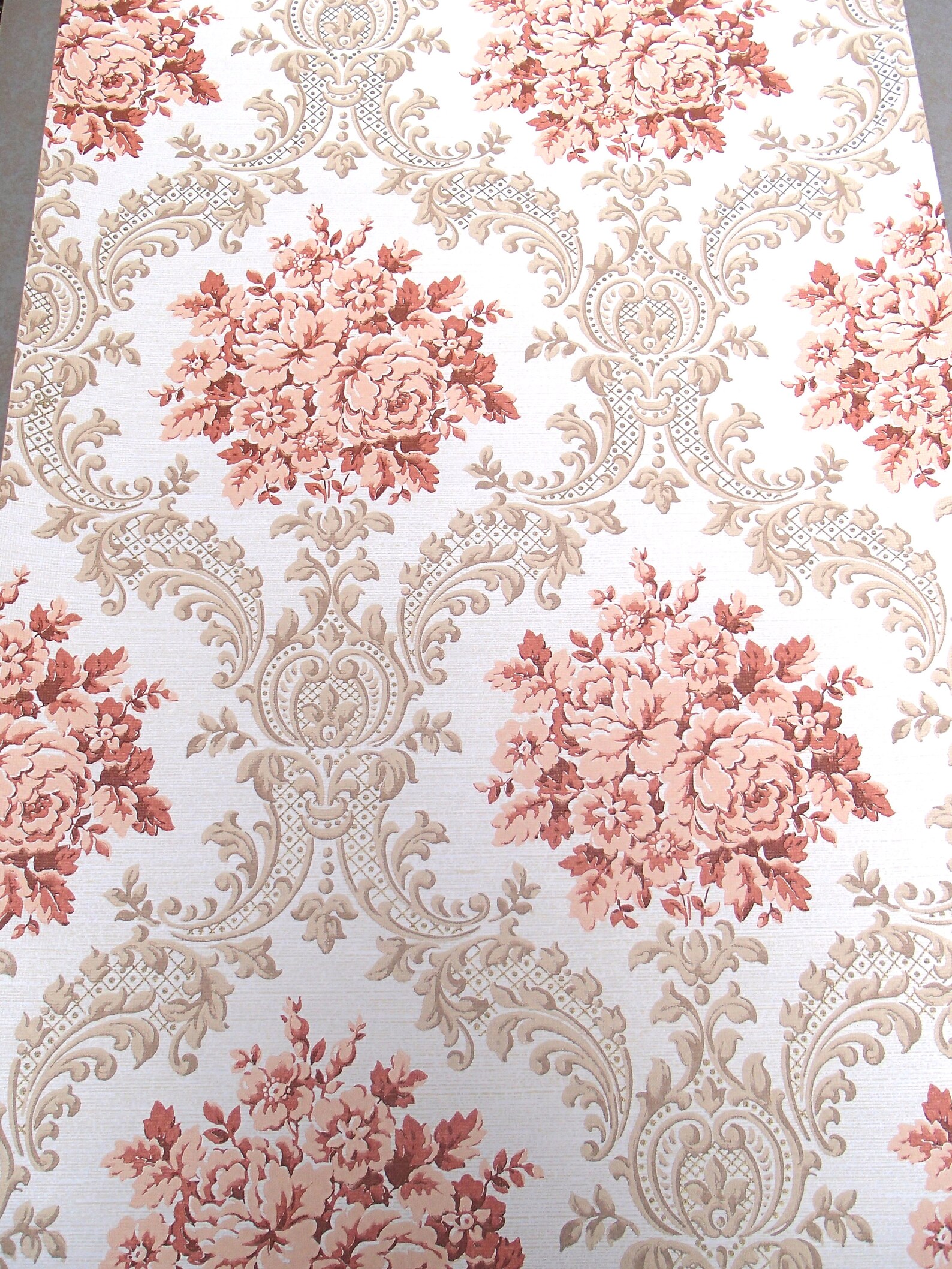 Full Roll of Vintage Wallpaper - Etsy