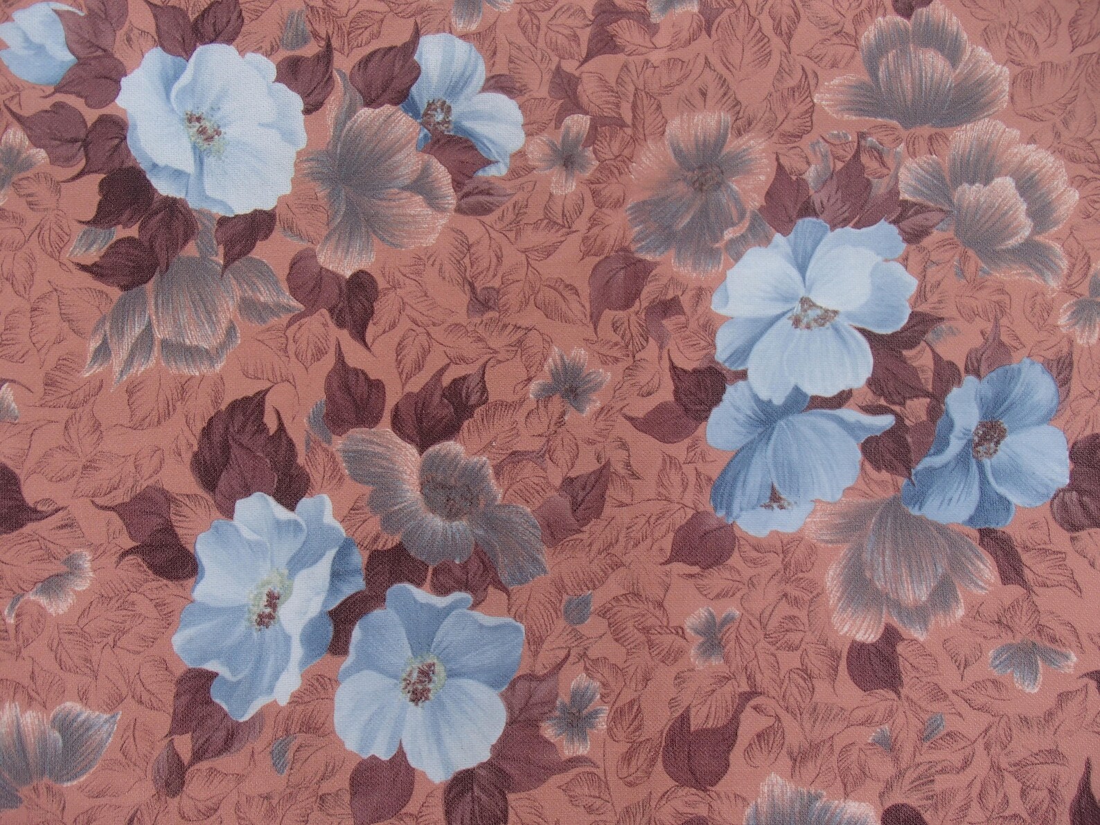 Per Meter: Vintage European Fabric / Original 60s / Flower / - Etsy