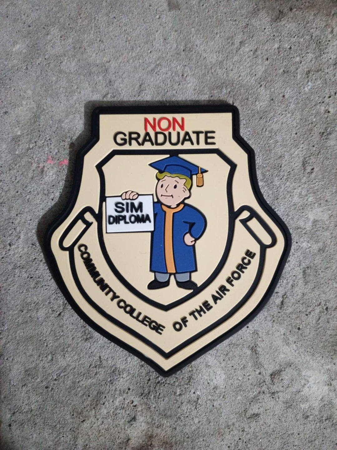 CCAF Non Graduate PVC Patch - Etsy