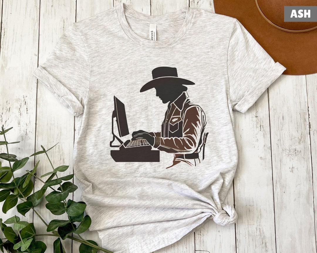 Cowboy Coder Shirt, Programmer Gift, Funny Shirts Men, Women in Science ...