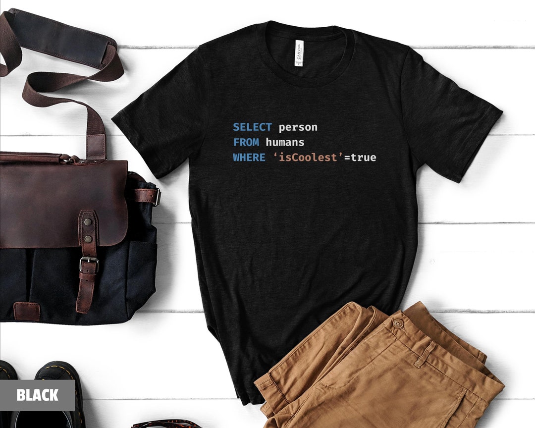 SQL Command, Funny Tech Gifts, Data Analyst, Gift for Scientist ...