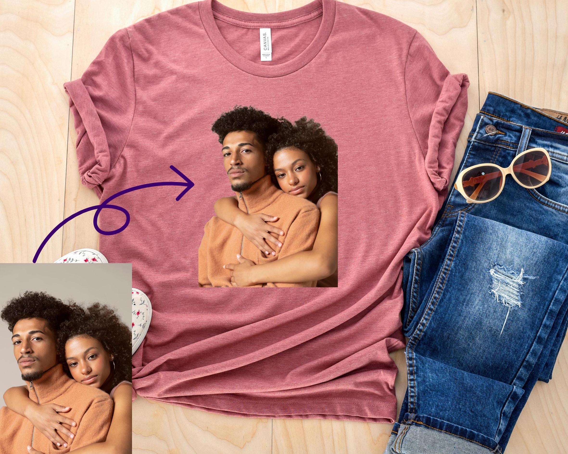 Custom Shirt With Photo, Custom Photo Shirt, Photo Shirt, Family Photo ...