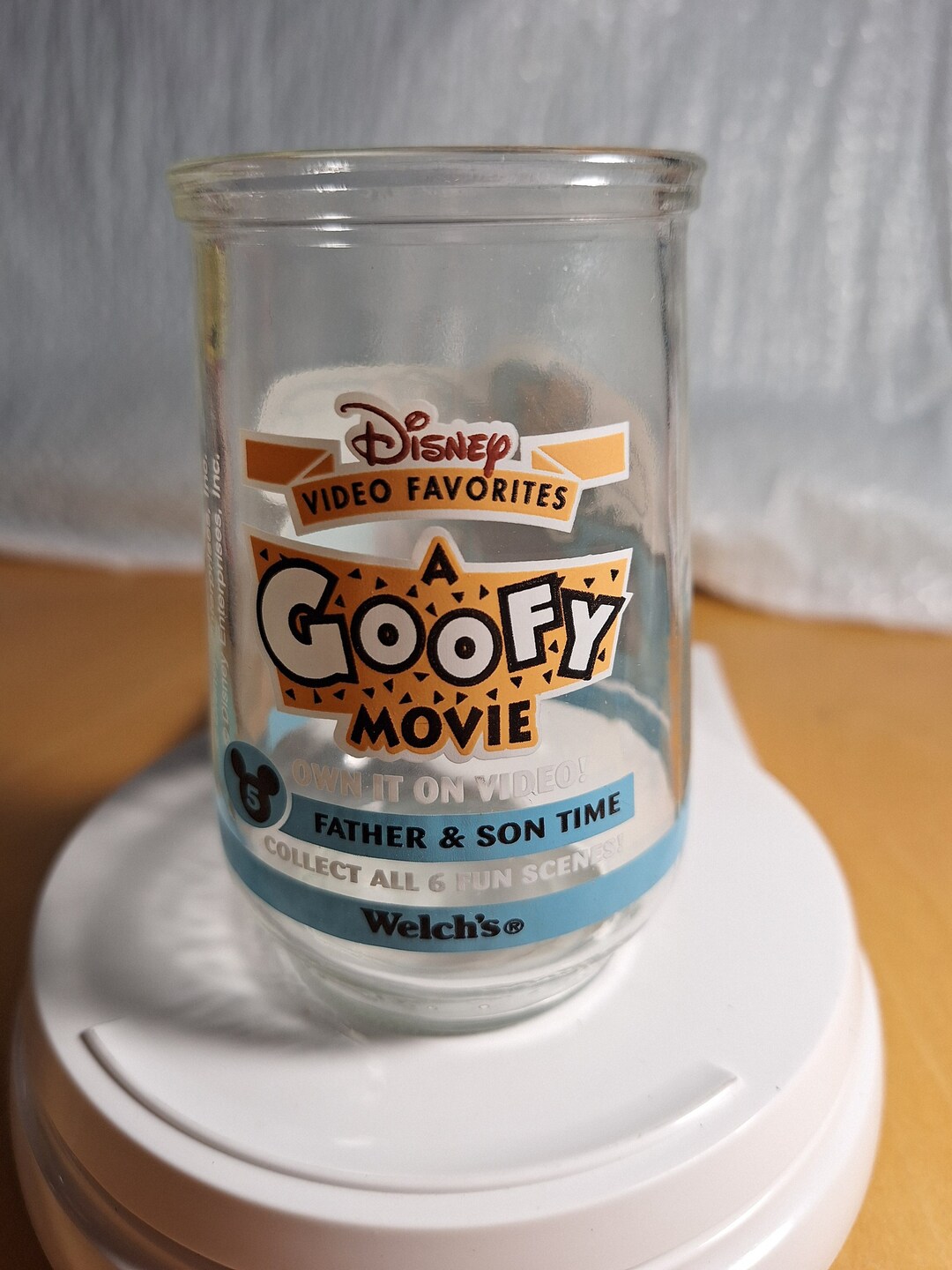 Vintage Disney A Goofy Movie Welches Jelly Jar Glass Cup - Etsy